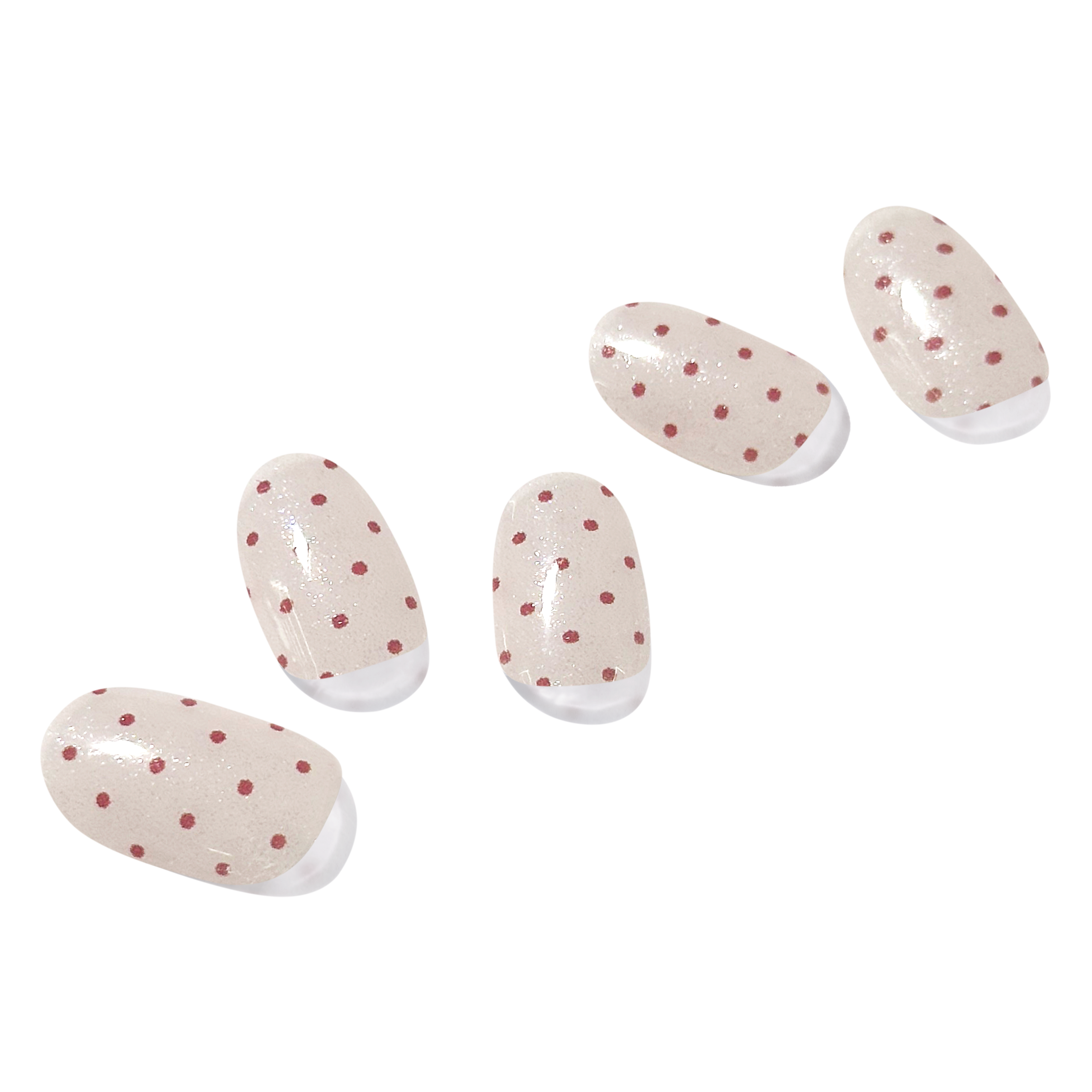 Red Dots | Semi Cured Gel Nails - UUUUU.